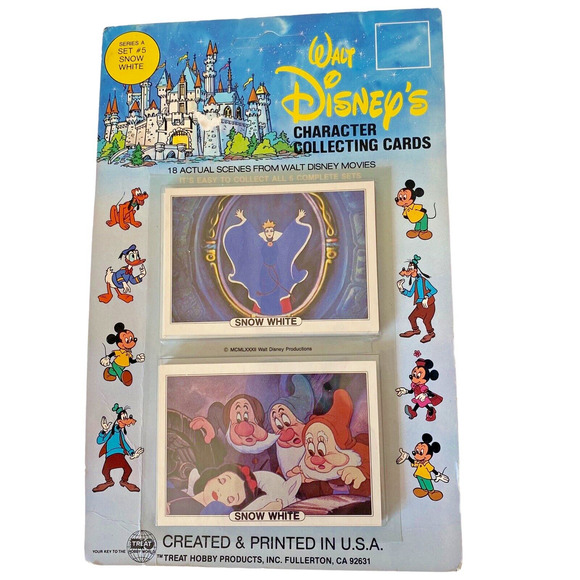Disney | Other | Vintage 982 Walt Disneys Character Collecting Cards ...